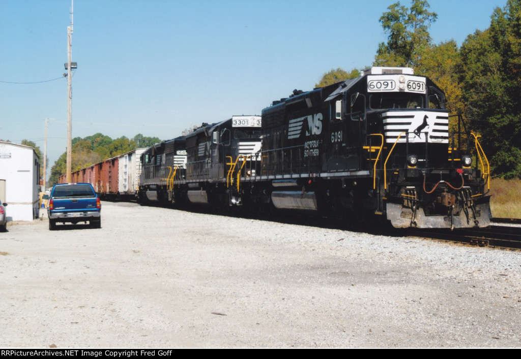 NS 6091 Setout and Pickup.